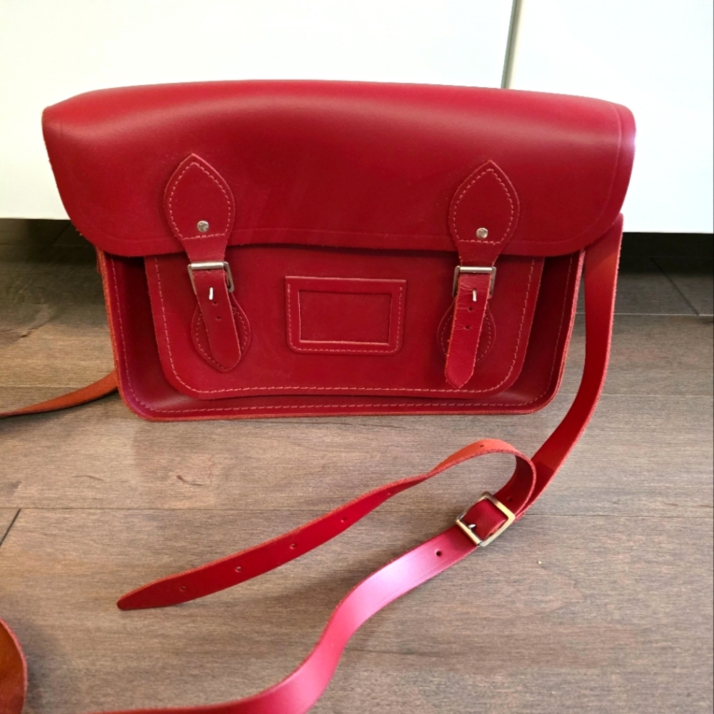Cambridge Satchel Classic Bag - Dark Red - Gem